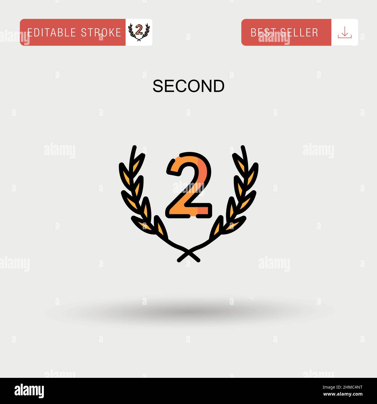 Second icon hi-res stock photography and images - Alamy