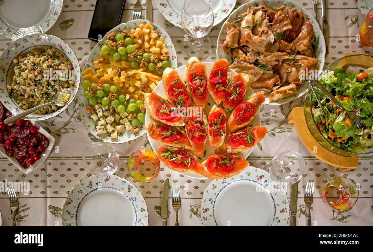 A table of various turkish dishes hi-res stock photography and images ...