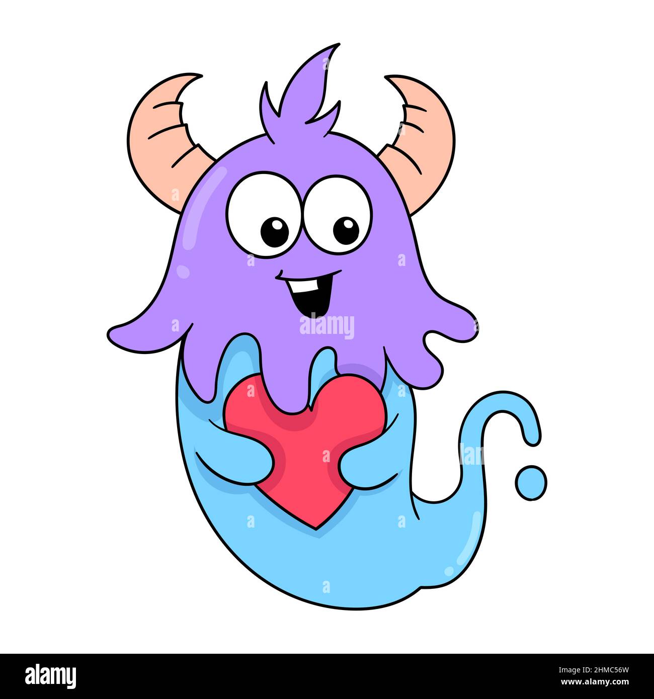 Monster horned hi-res stock photography and images - Alamy