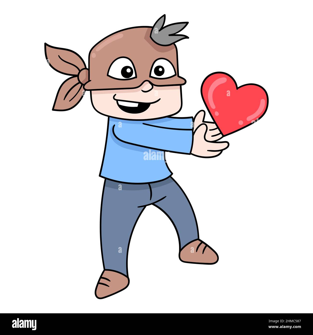 Thief character hi-res stock photography and images - Alamy