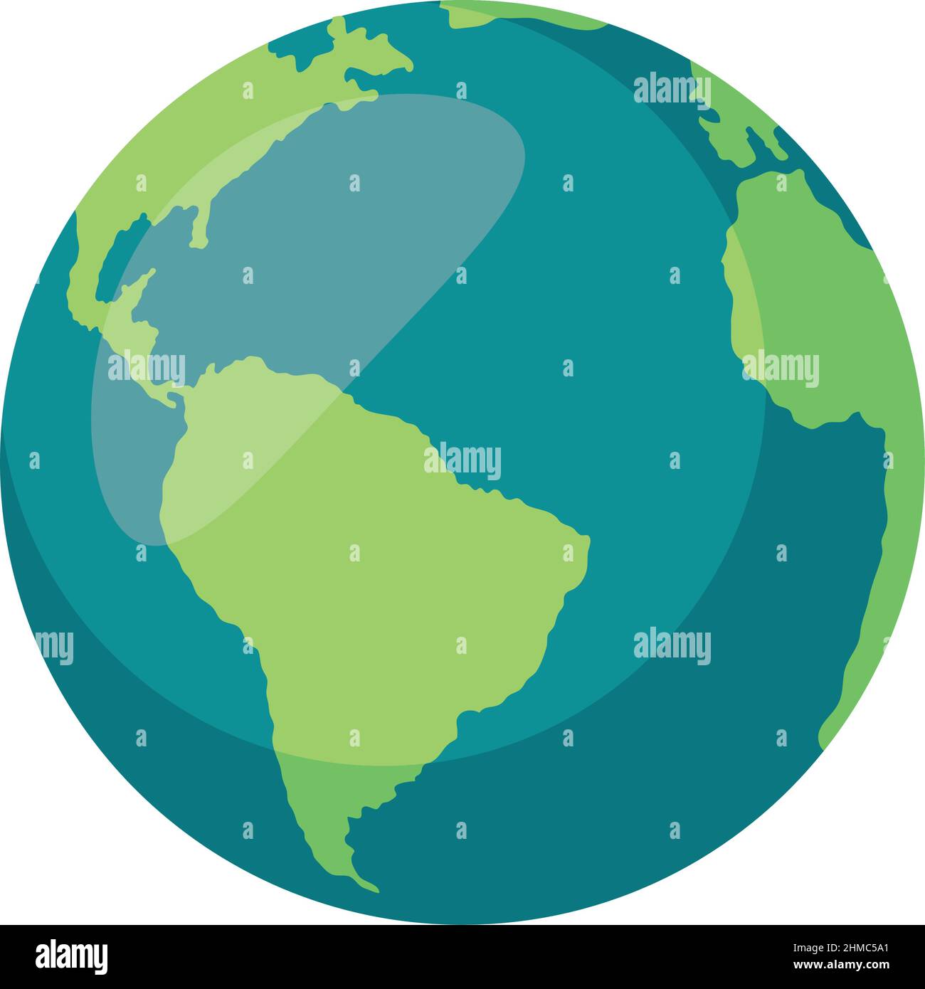 earth globe map icon flat Stock Vector Image & Art - Alamy