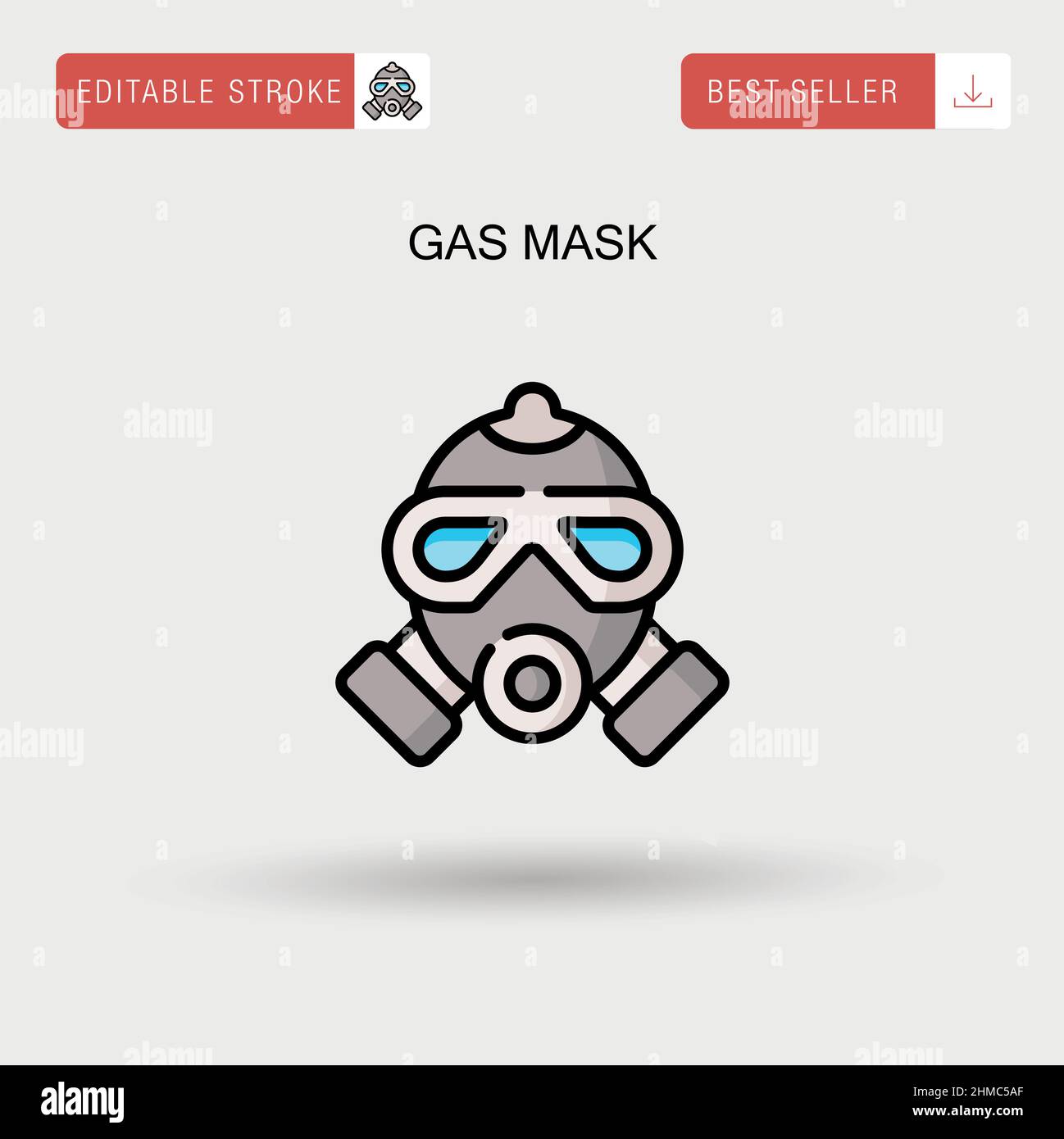 Gas mask drawing hi-res stock photography and images - Alamy