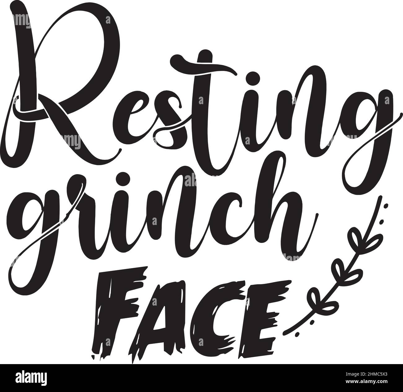 The Grinch Face Template