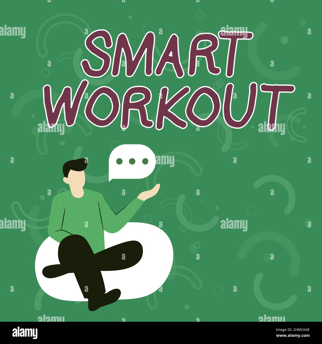 Conceptual caption Smart Workout. Concept meaning set a goal that maps ... Conceptual caption Smart Workout. Concept meaning set a goal that maps ...