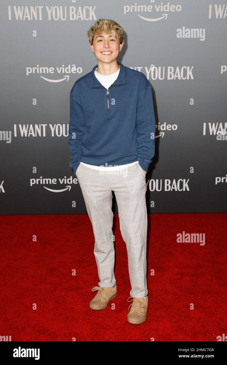 Mattie Westbrouck attends the Los Angeles premiere of Amazon Prime's "I ...