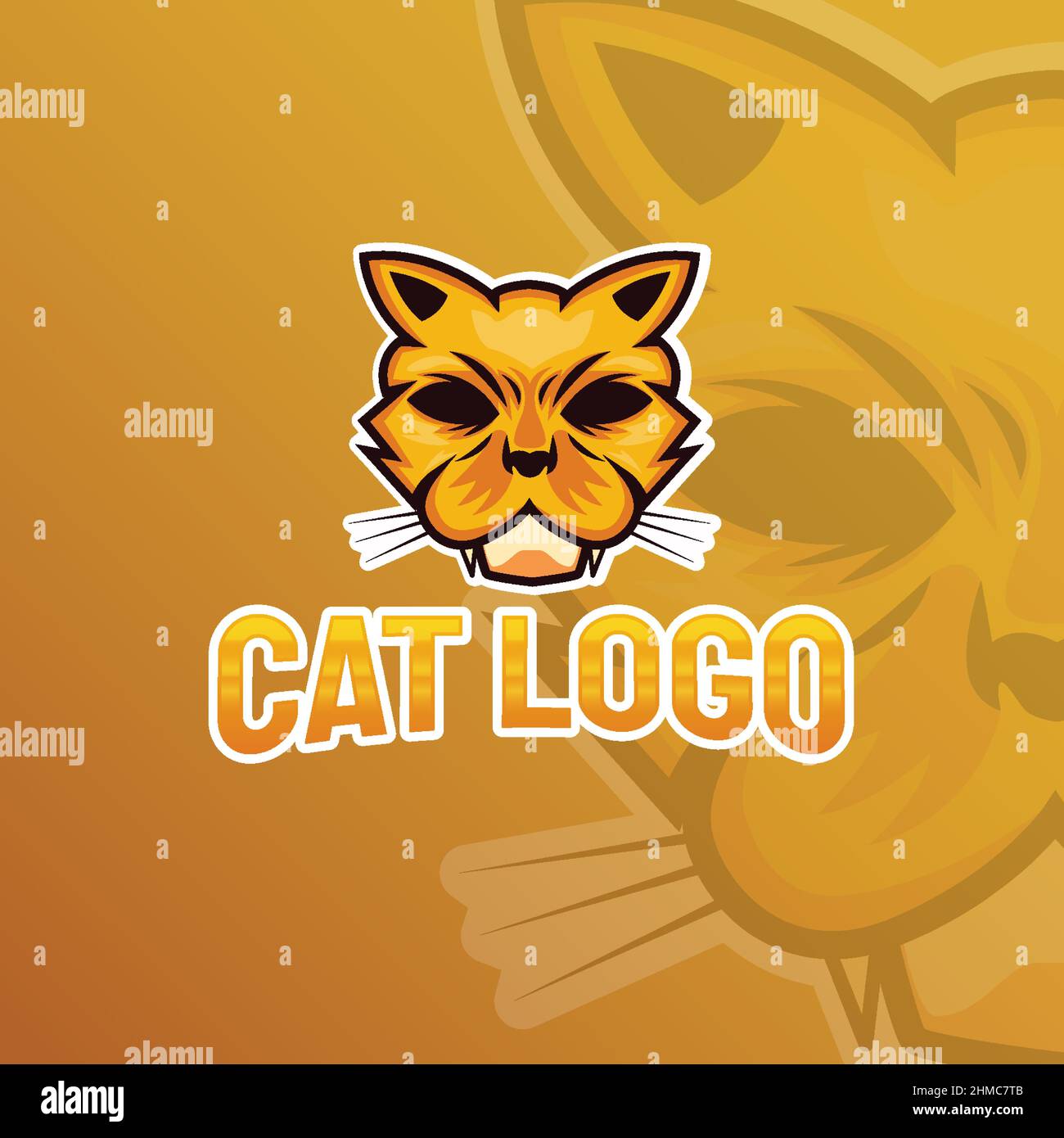 Cat club emblem Stock Vector Images - Alamy