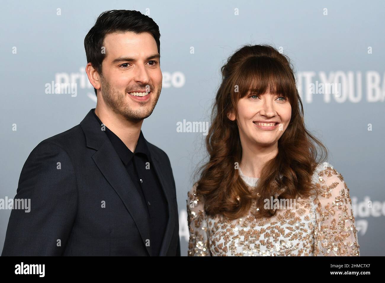Los Angeles, USA. 08th Feb, 2022. Elizabeth Berger and Isaac Aptaker at ...