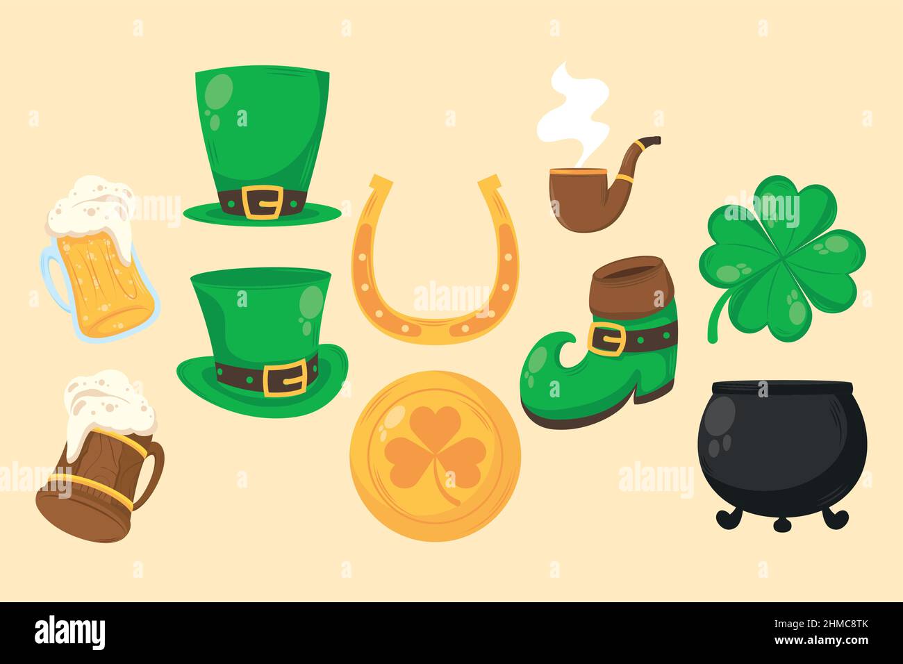 set of st patricks day style Stock Vector Image & Art - Alamy