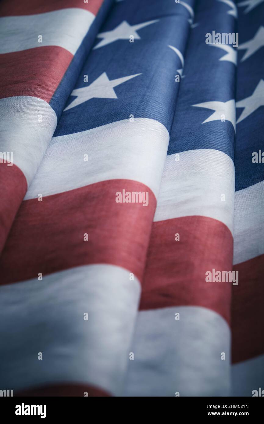Background, flag United States America,USA.Star spangled flag is symbol ...