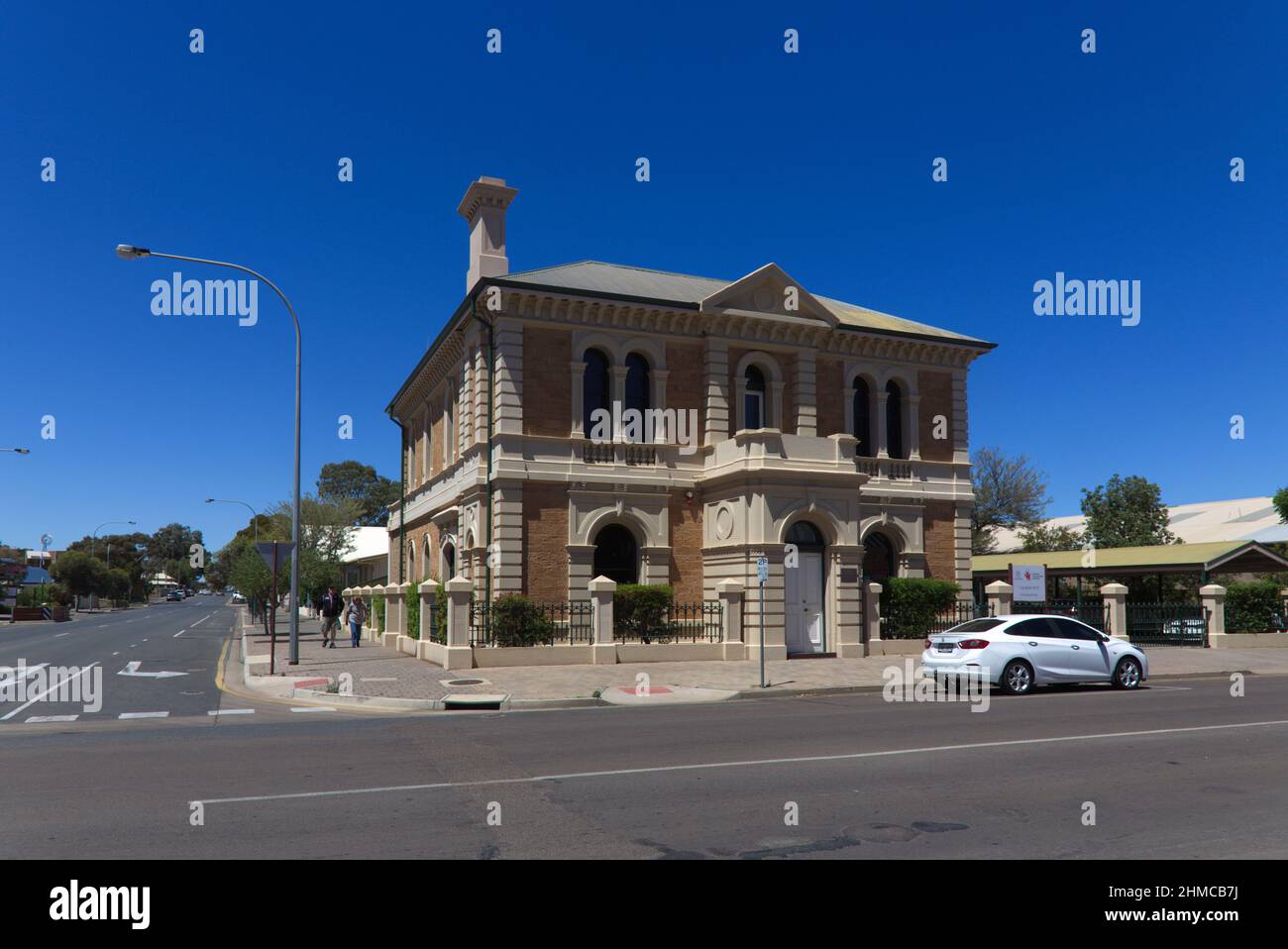 Historic building along the wharf area of Port Augusta South Australia ...