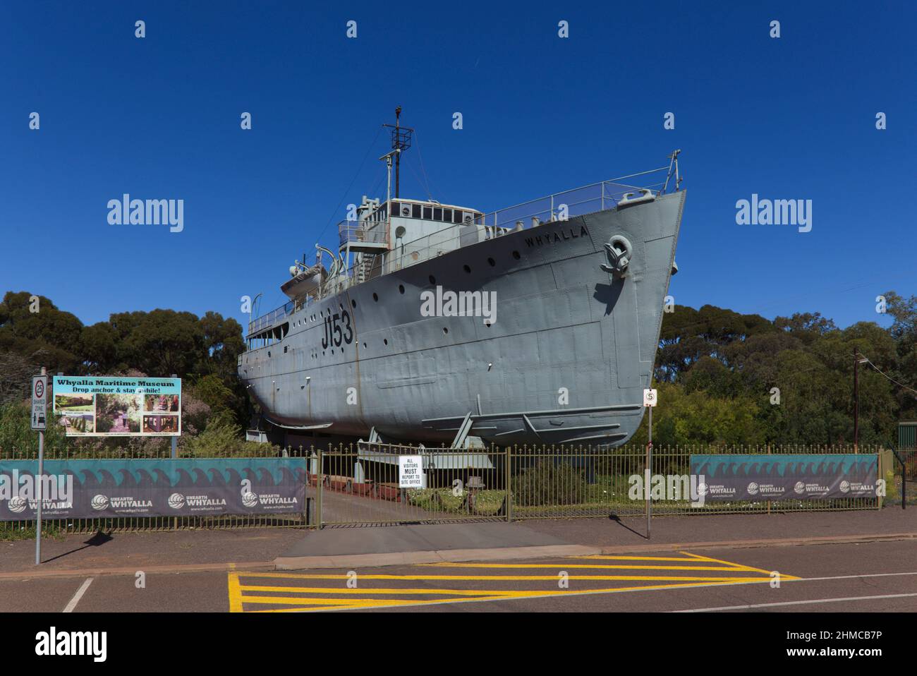 The HMAS Whyalla Maritime Museum is home to the first ship to be built ...