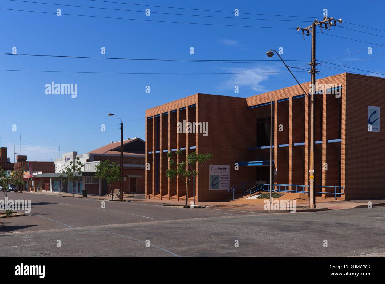 Centacare Building on Forsyth Street Whyalla South Australia Stock ...