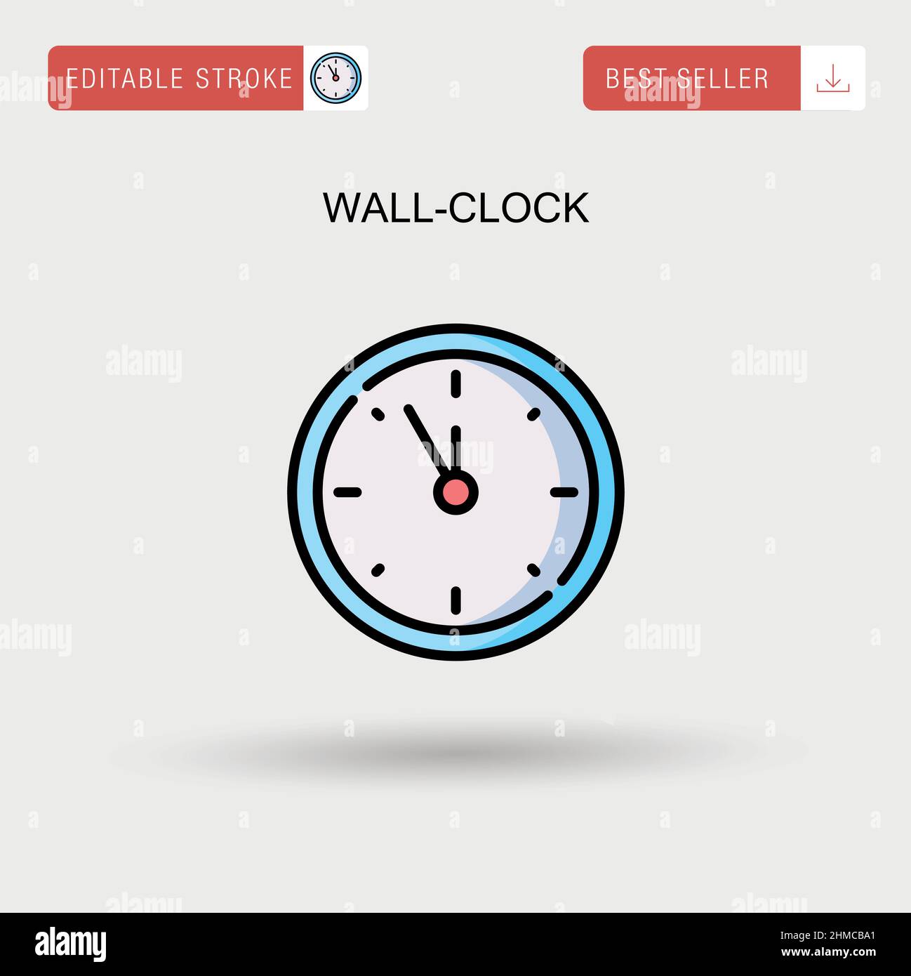 White alarm clock space Stock Vector Images - Alamy