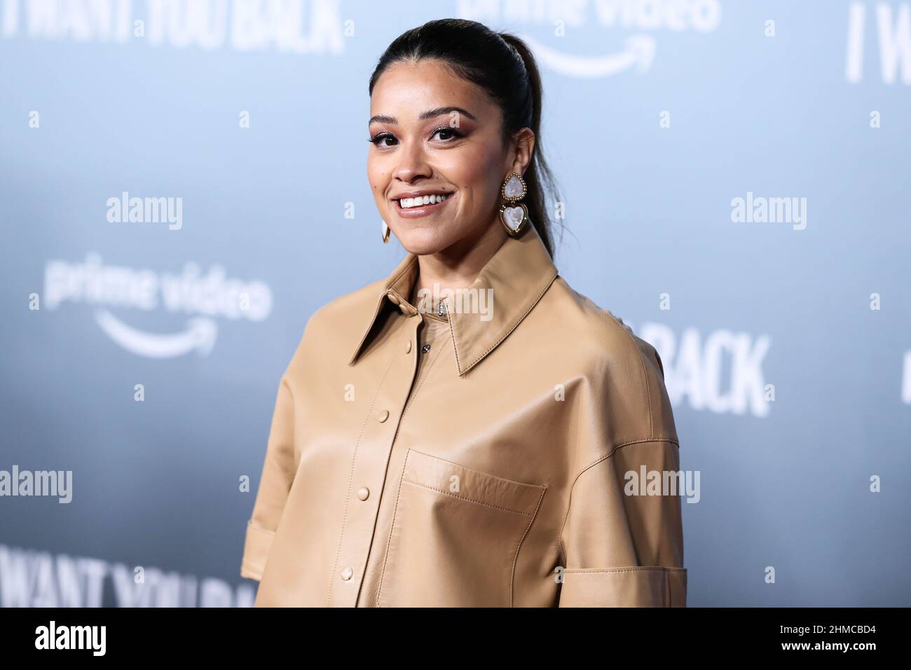 LOS ANGELES, CALIFORNIA, USA - FEBRUARY 08: American actress Gina ...