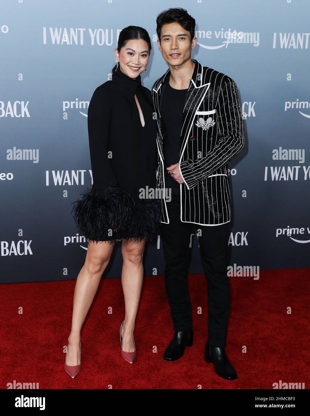 LOS ANGELES, CALIFORNIA, USA - FEBRUARY 08: Actress Dianne Doan and ...