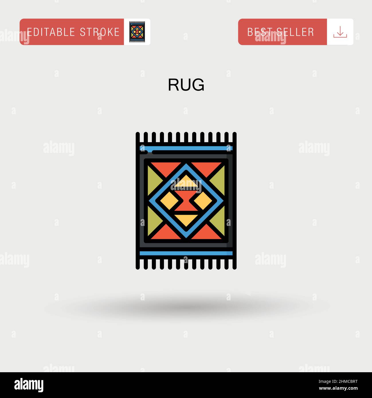 Kilim rugs Stock Vector Images - Alamy