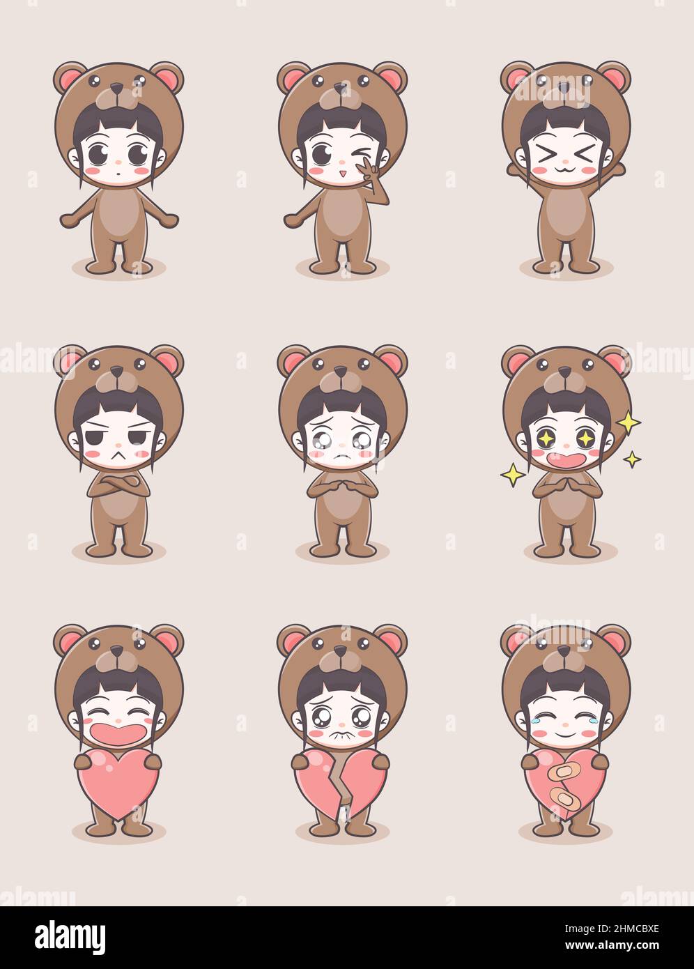 Chibi Bear Costume
