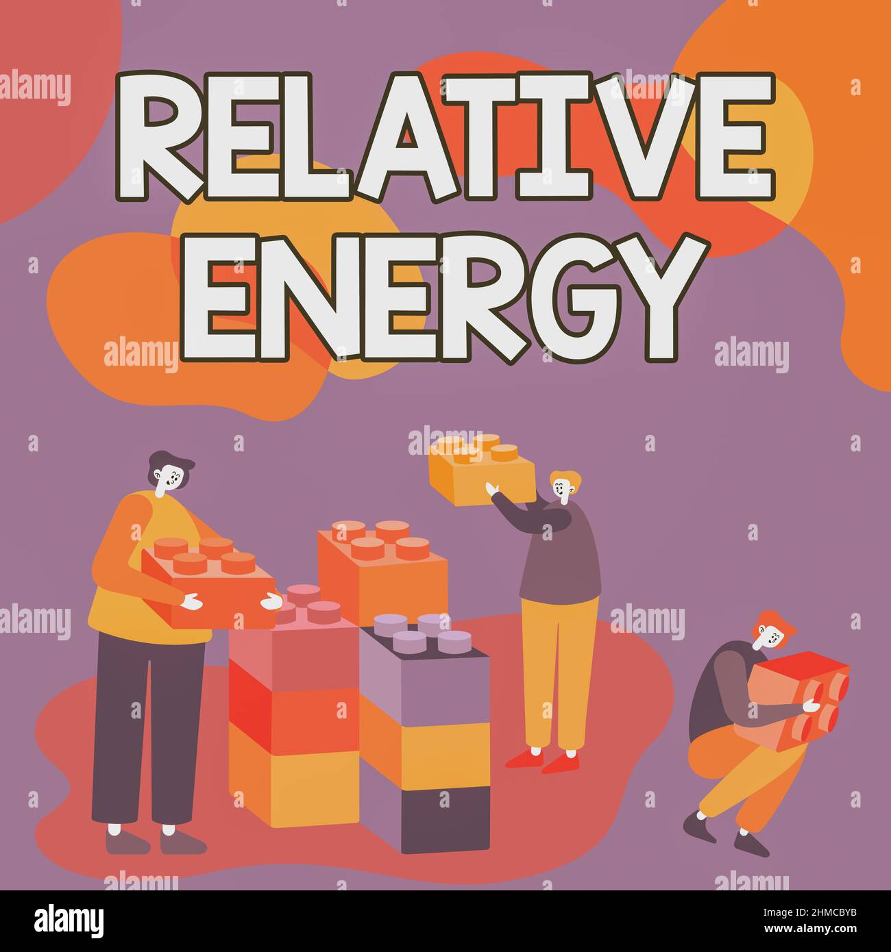 Conceptual display Relative Energy. Internet Concept quantitative ...