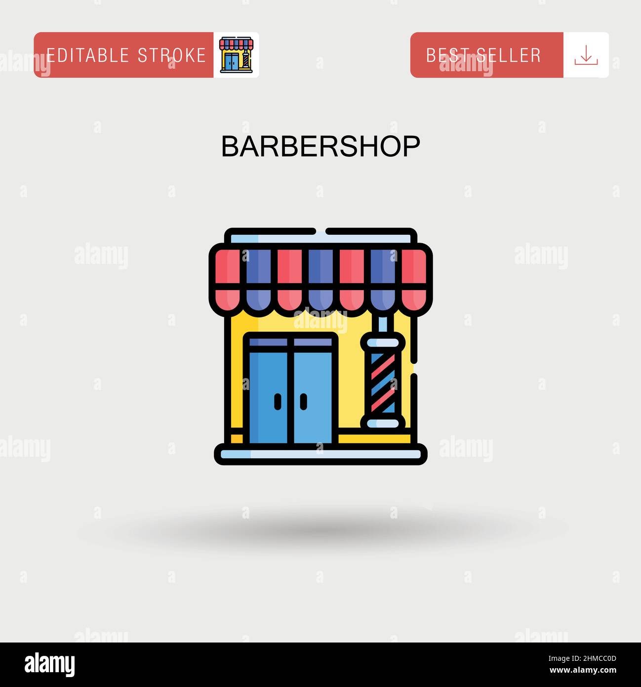 Barber room Stock Vector Images - Alamy