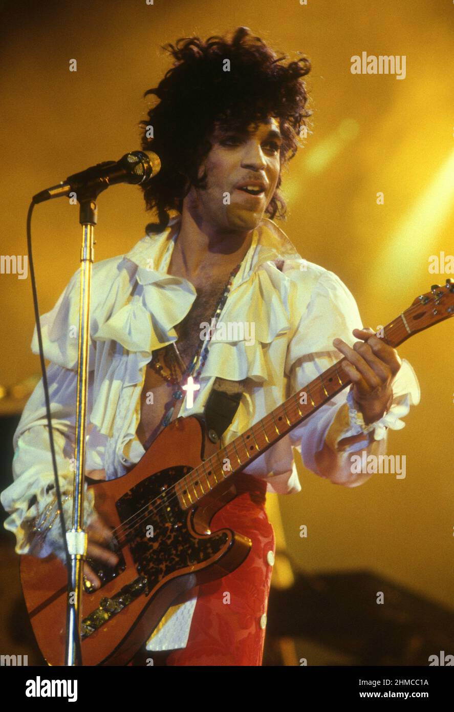 LOS ANGELES, CA - FEBRUARY 1985: American singer, songwriter, musician ...