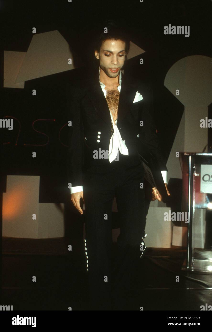 Prince photographed in 1991 Credit: Jeffrey Mayer/ Rock Negatives ...