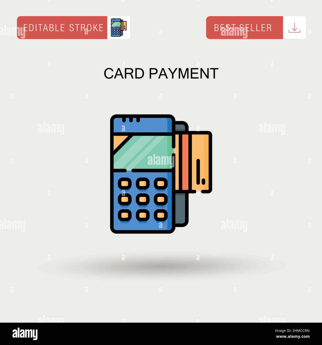 Contactless card payment icon hi-res stock photography and images - Alamy
