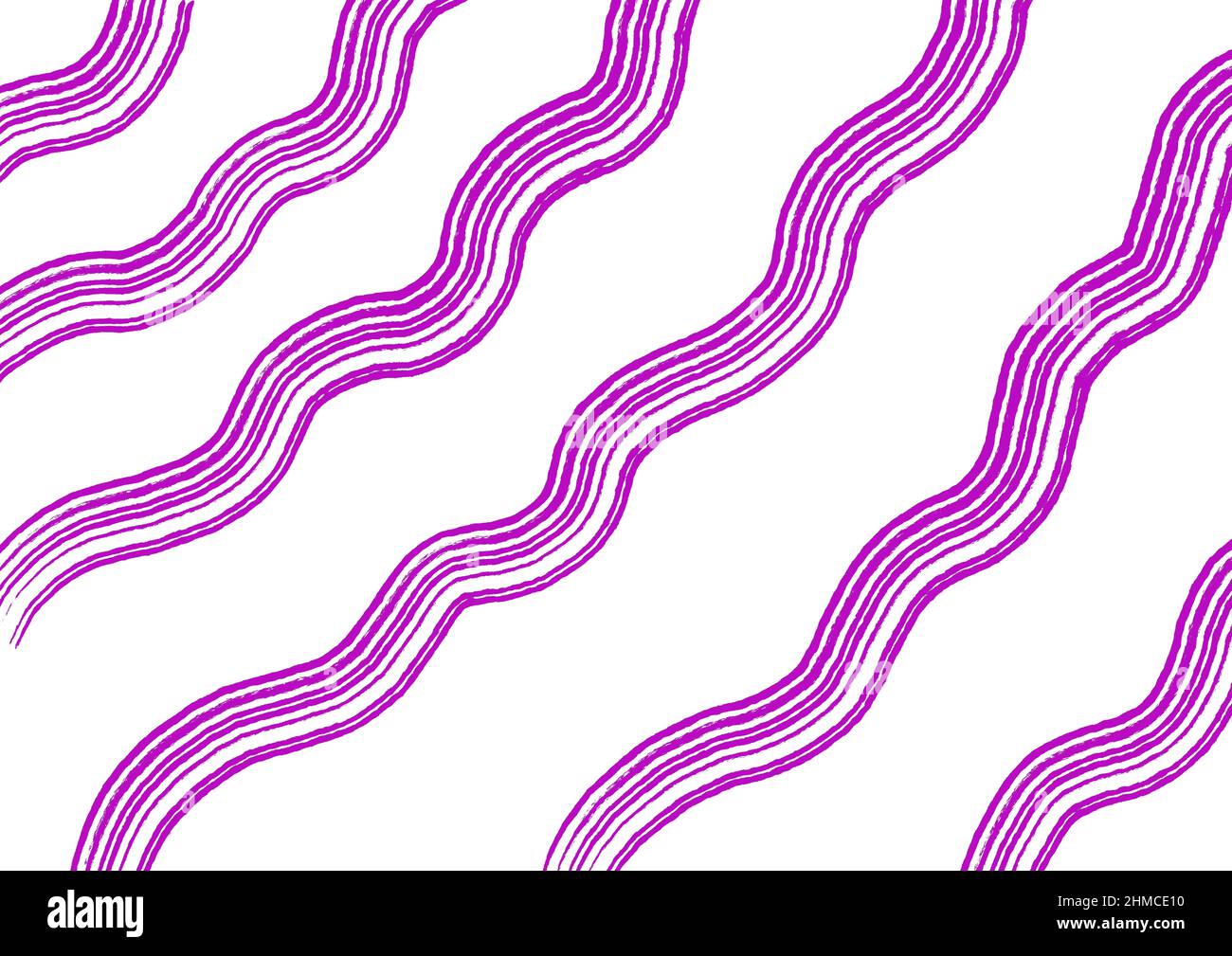 Abstract art white background with wavy purple color lines. Backdrop ...
