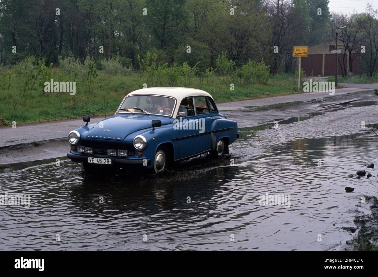 east germany pollution Bitterfeld May 1990 Stock Photo - Alamy