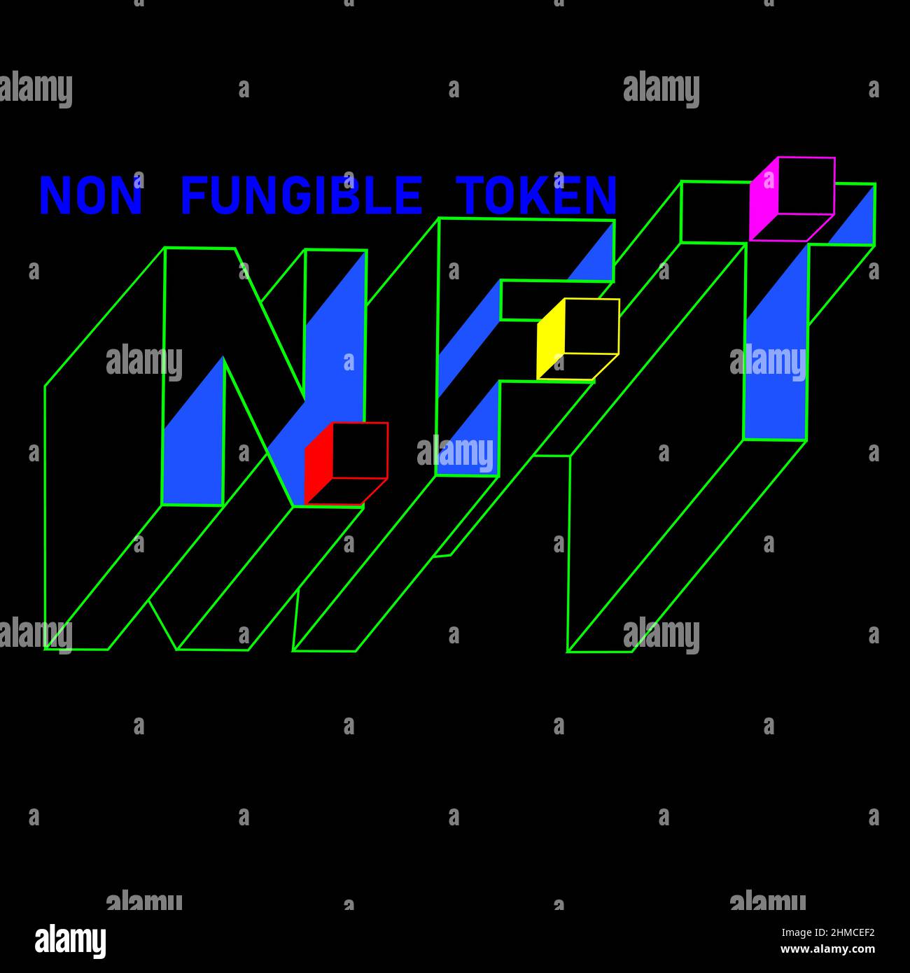 Nft logo Stock Vector Images - Alamy