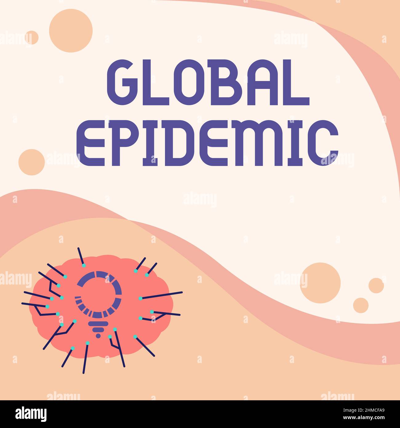 Writing displaying text Global Epidemic. Internet Concept a rapid ...