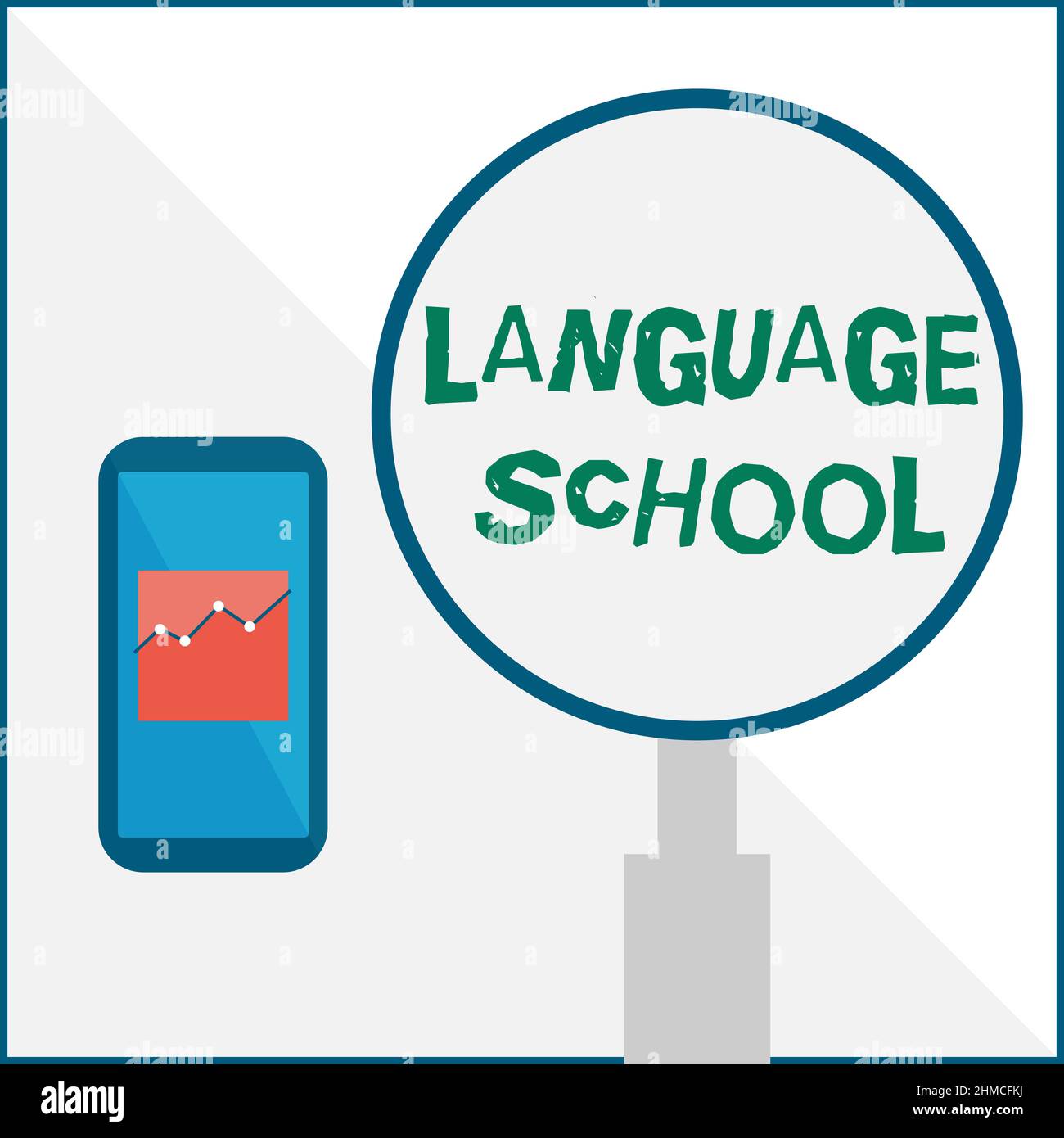 Inspiration showing sign Language School. Business concept educational ...