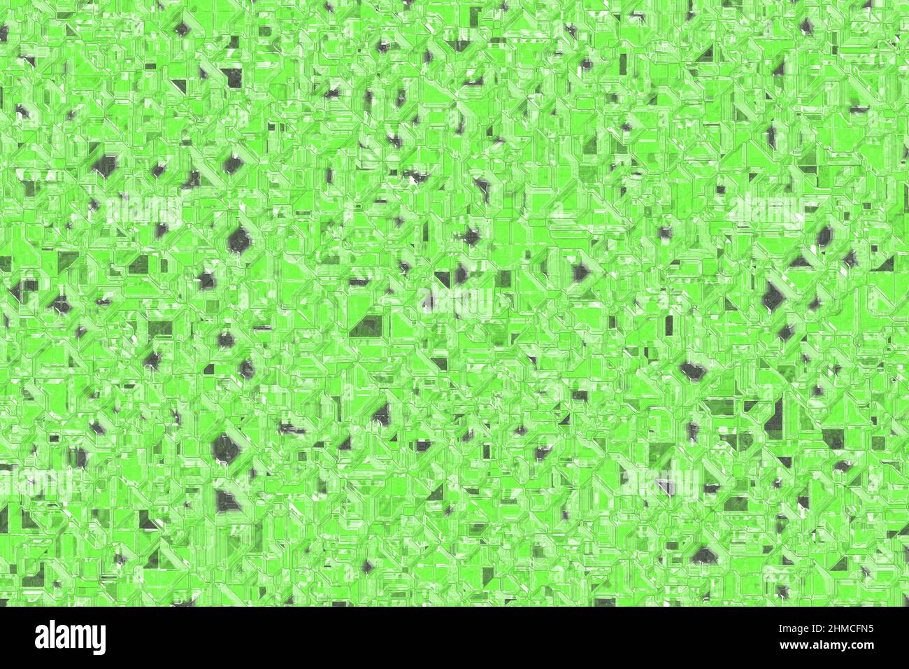 creative green computer crystalline template digitally drawn texture ...