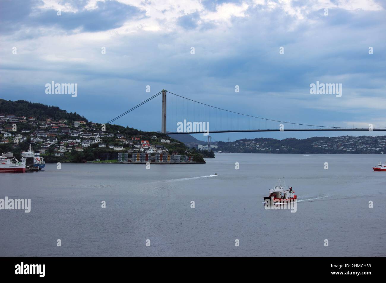 Stavanger Norwegian town with breathtaking landscapes beautiful fjords ...