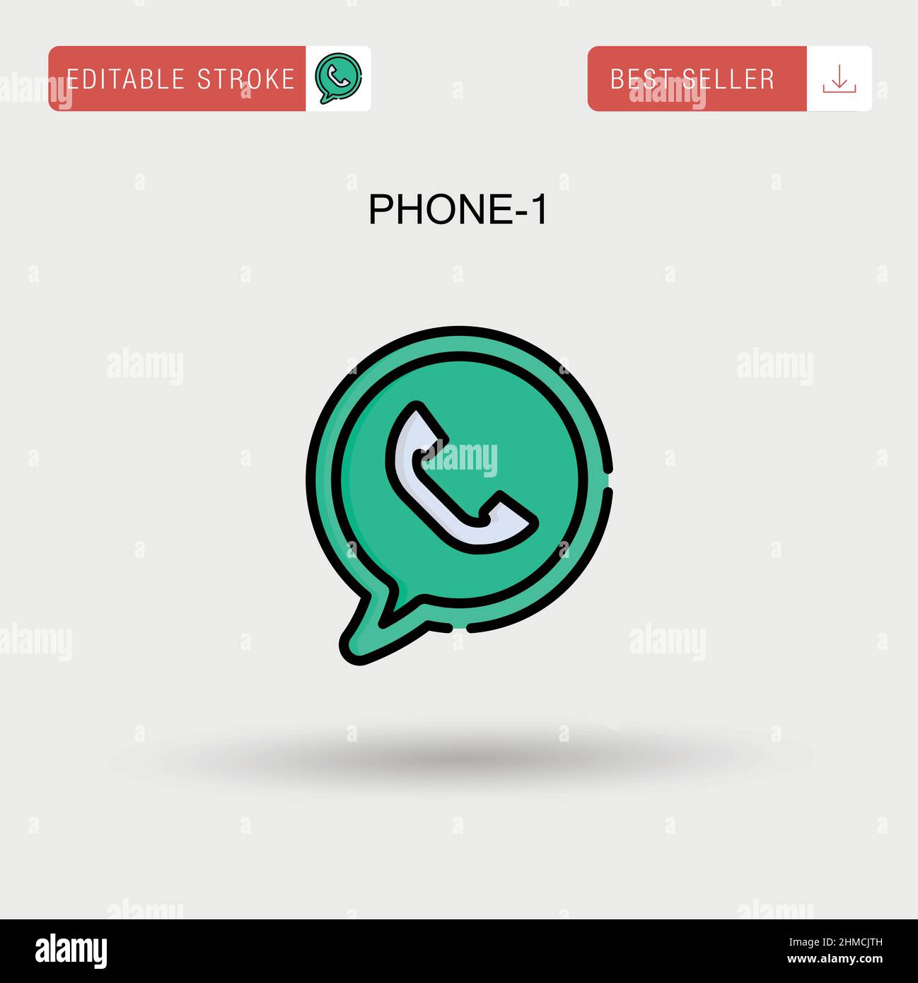 Phone outline Stock Vector Images - Alamy