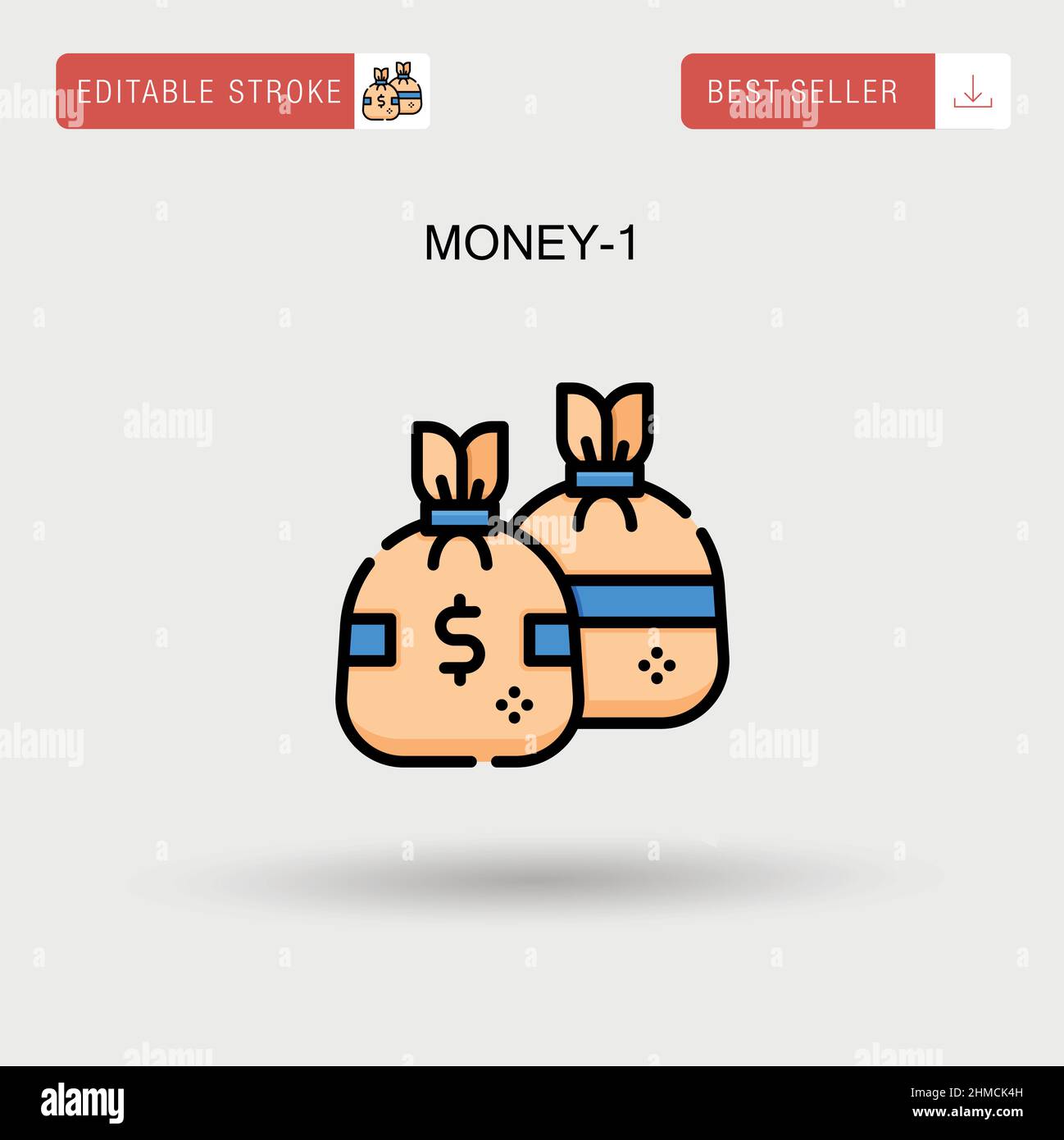 Business money line art Stock Vector Images - Alamy