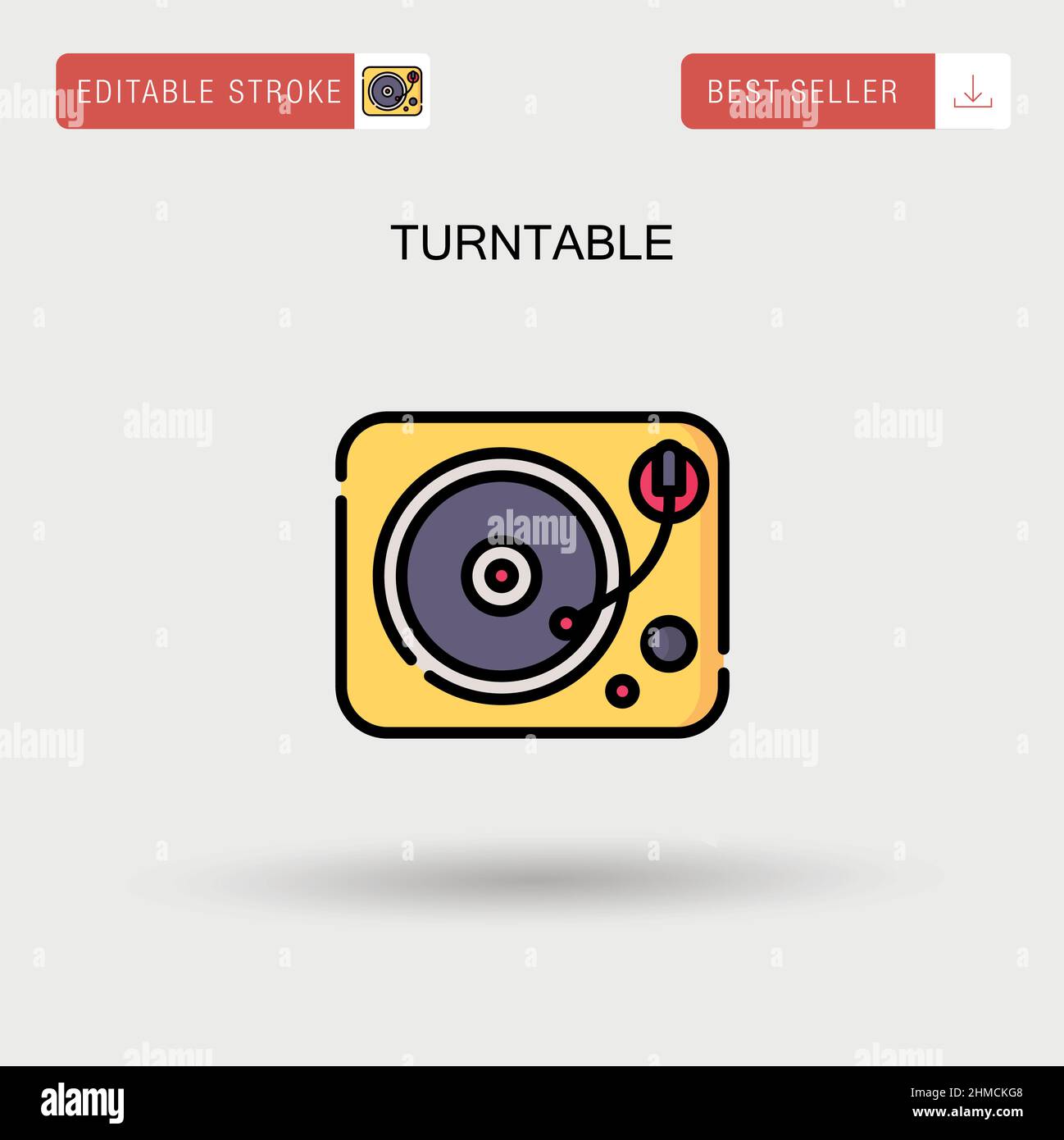 Disc player Stock Vector Images - Alamy