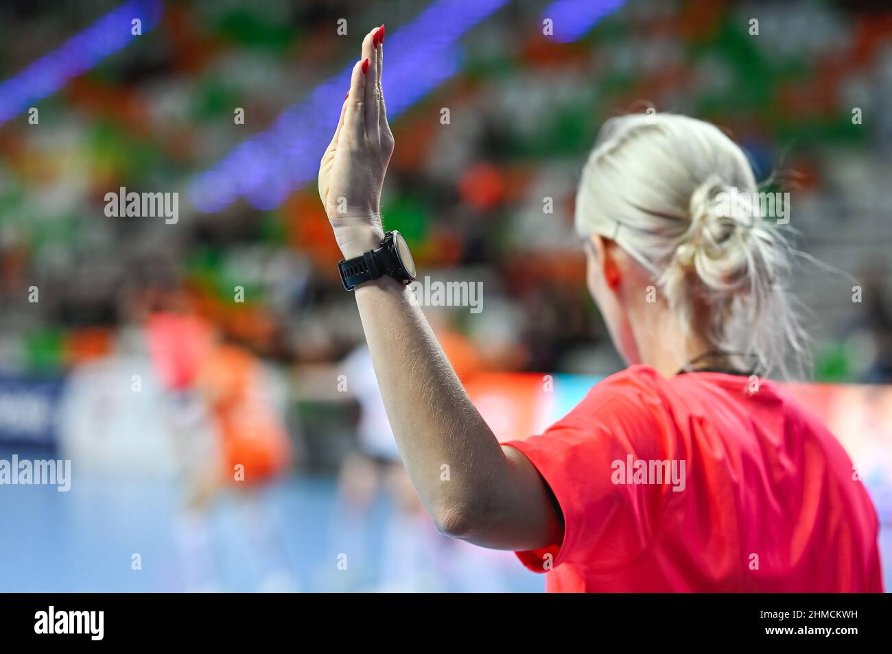 Woman referee hi-res stock photography and images - Alamy