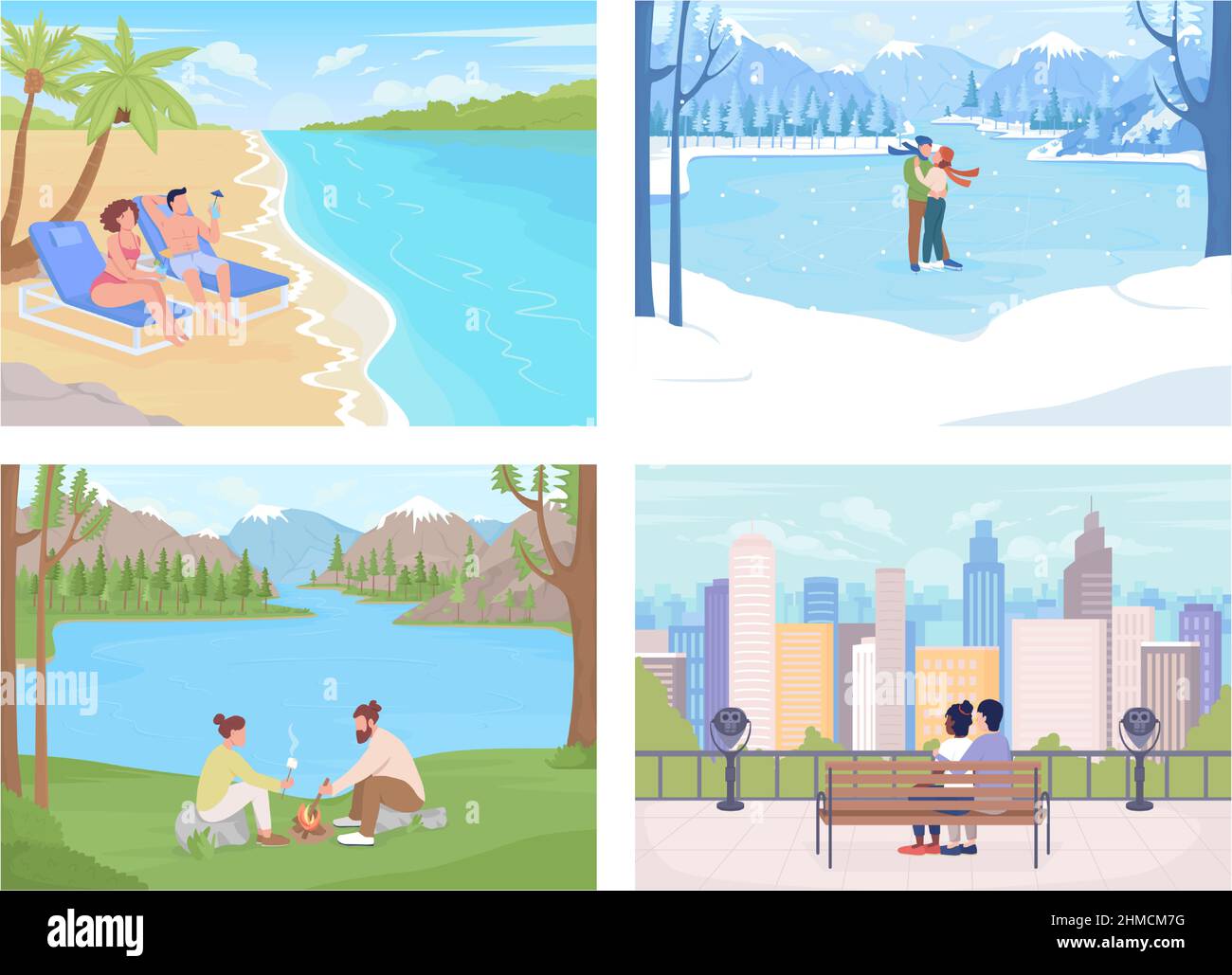 Scenery spots Cut Out Stock Images & Pictures - Alamy