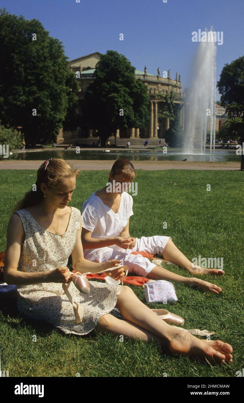 GERMANY STUTTGART Opera Staatsoper Stuttgart construit en 1912 Stock ...