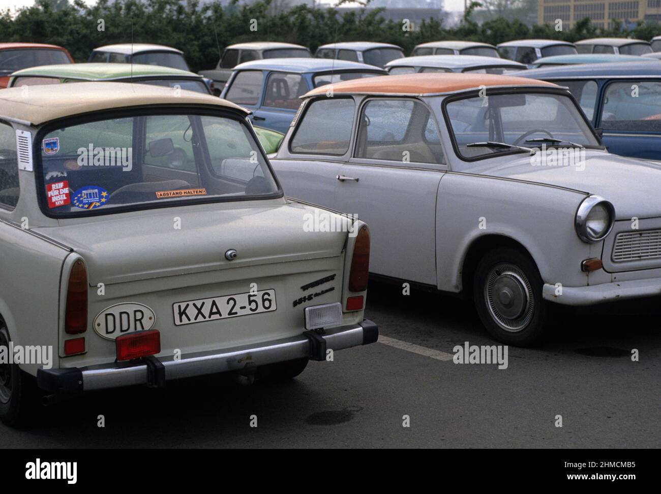 Allemagne de l'est pollution a leipzig Mai 1990 Stock Photo - Alamy