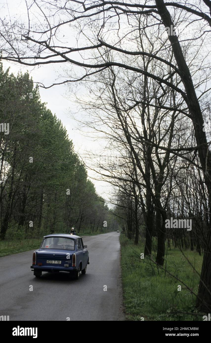 Allemagne de l'est pollution Bitterfeld Mai 1990 Stock Photo - Alamy