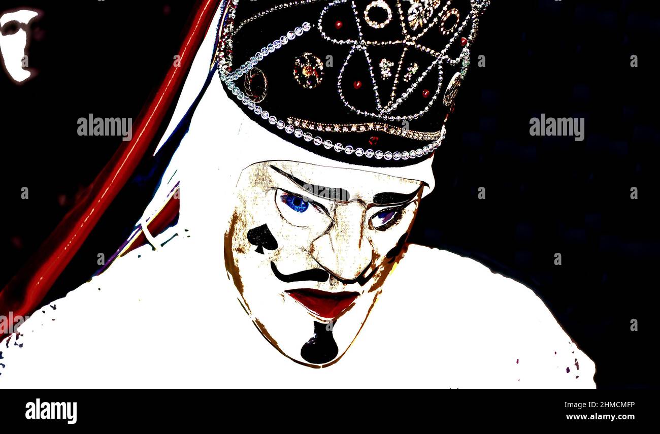 a melancholy mask Stock Photo - Alamy