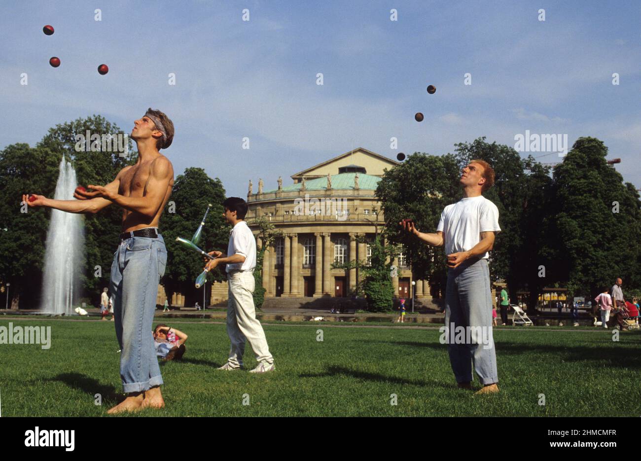 GERMANY STUTTGART Opera Staatsoper Stuttgart construit en 1912 Stock ...