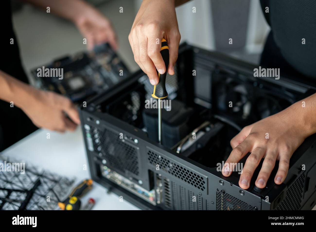 Quality check electronic chip hi-res stock photography and images - Alamy