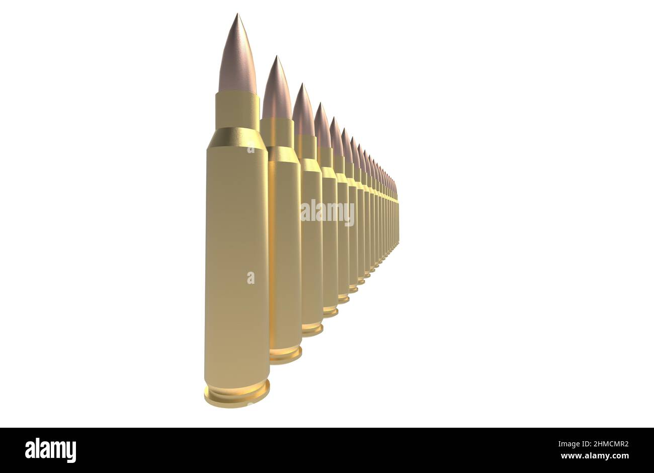 bullets set isolated 3d illustration Stock Photo - Alamy