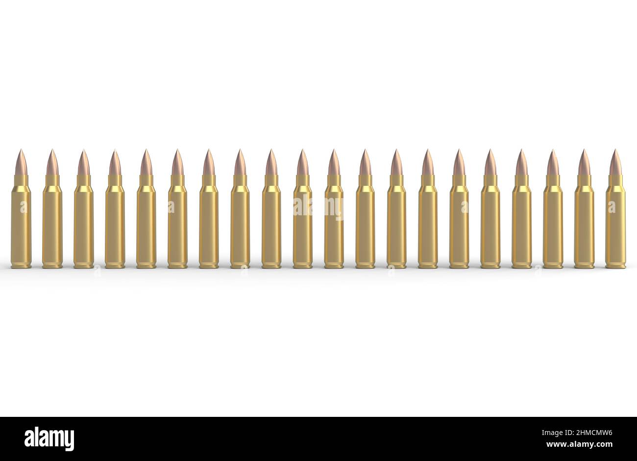 bullets set isolated 3d illustration Stock Photo - Alamy