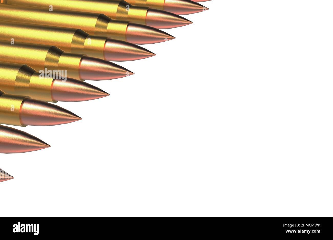 bullets set isolated 3d illustration Stock Photo - Alamy
