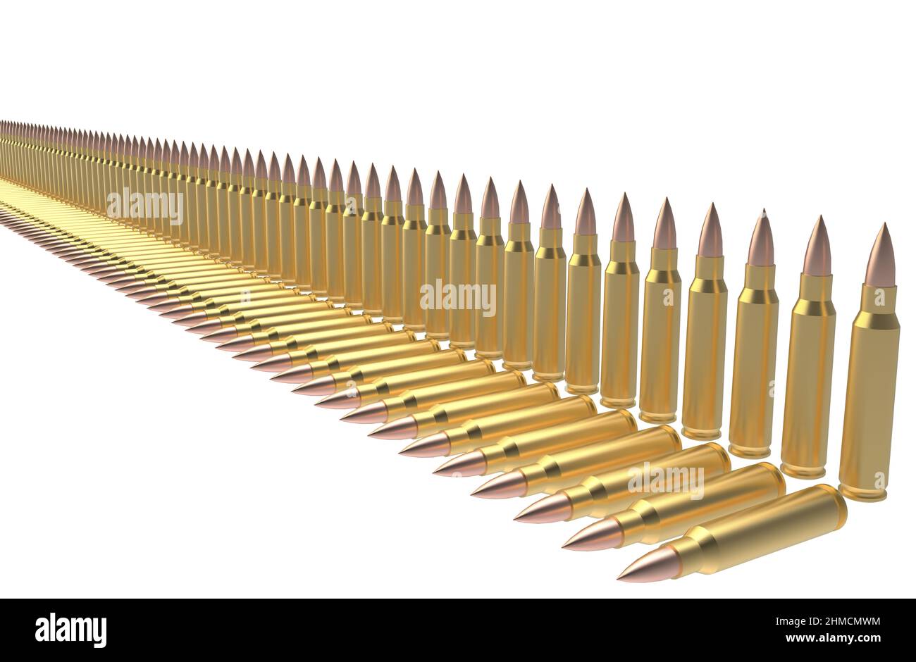 bullets set isolated 3d illustration Stock Photo - Alamy