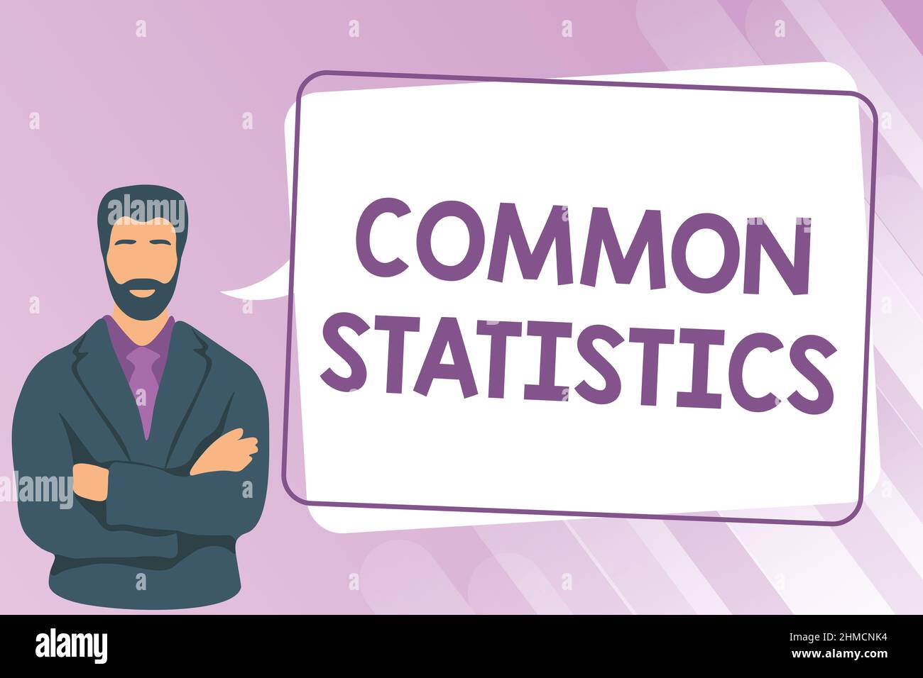 Text Showing Inspiration Common Statistics Internet Concept Used To Calculate Values Related To