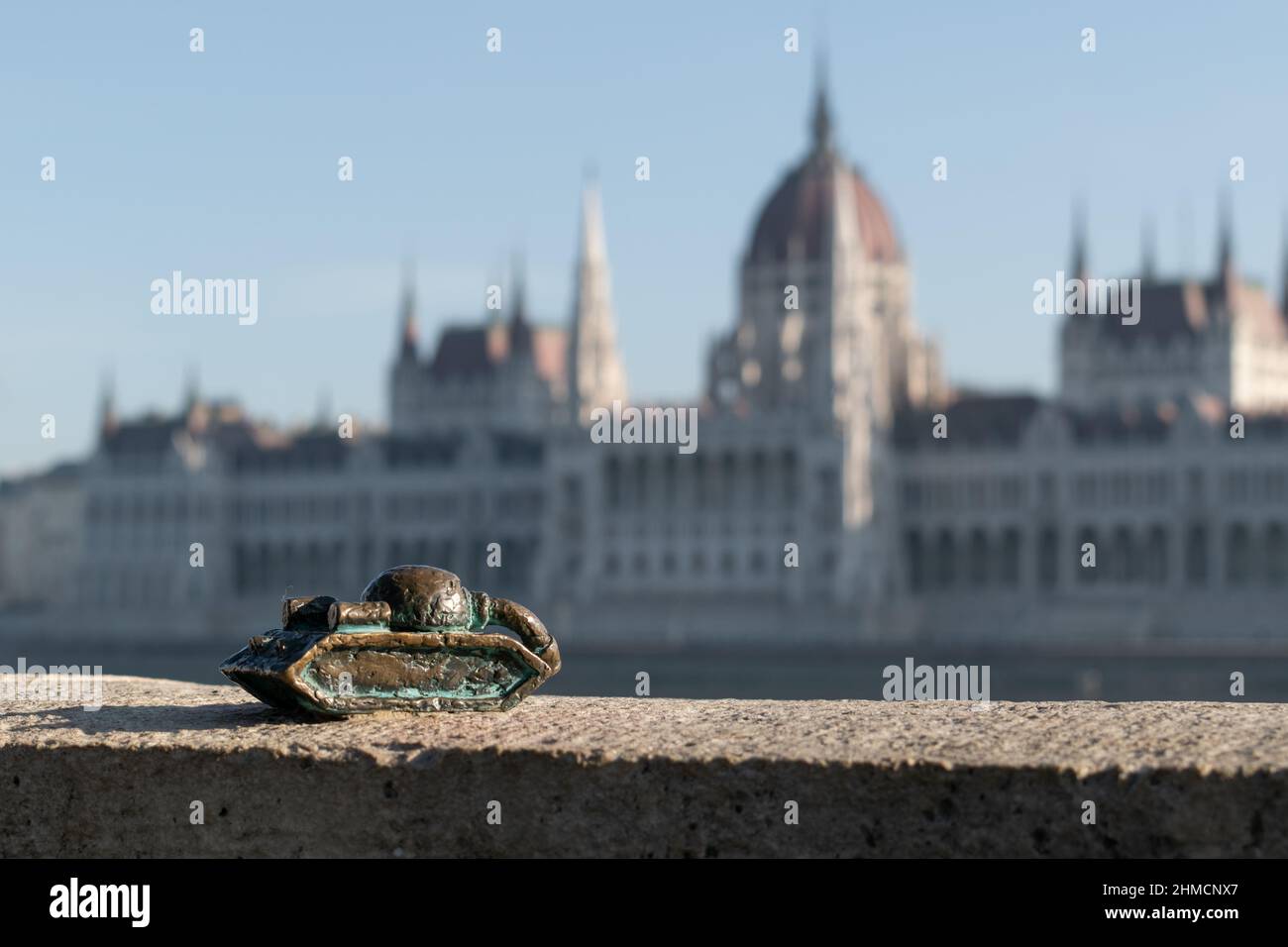 Sad little tank with parliament building in background, the hidden mini ...